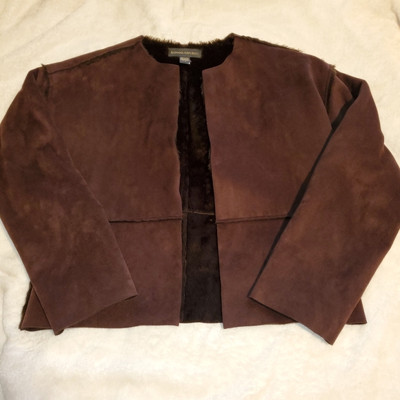 Banana Republic | Jackets & Coats | Banana Republic Brown Open Front ...
